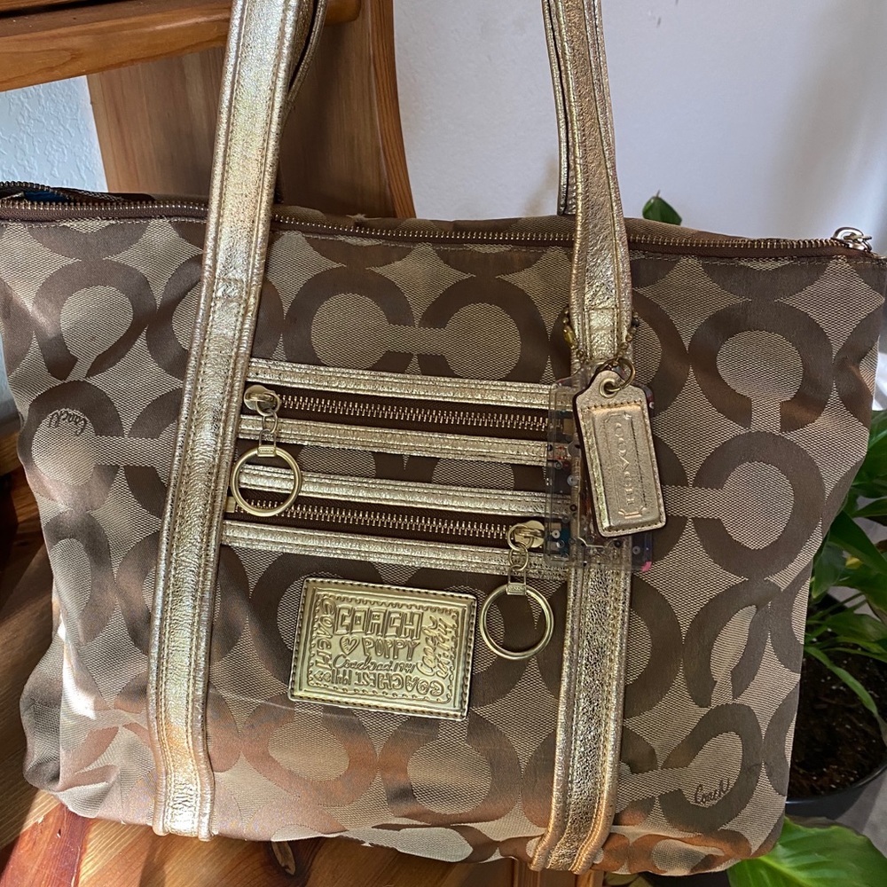 Coach Poppy Logo Bag - Gem